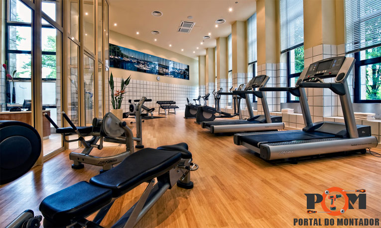 Montagem e manutenção em academias de musculação - POM Brasil